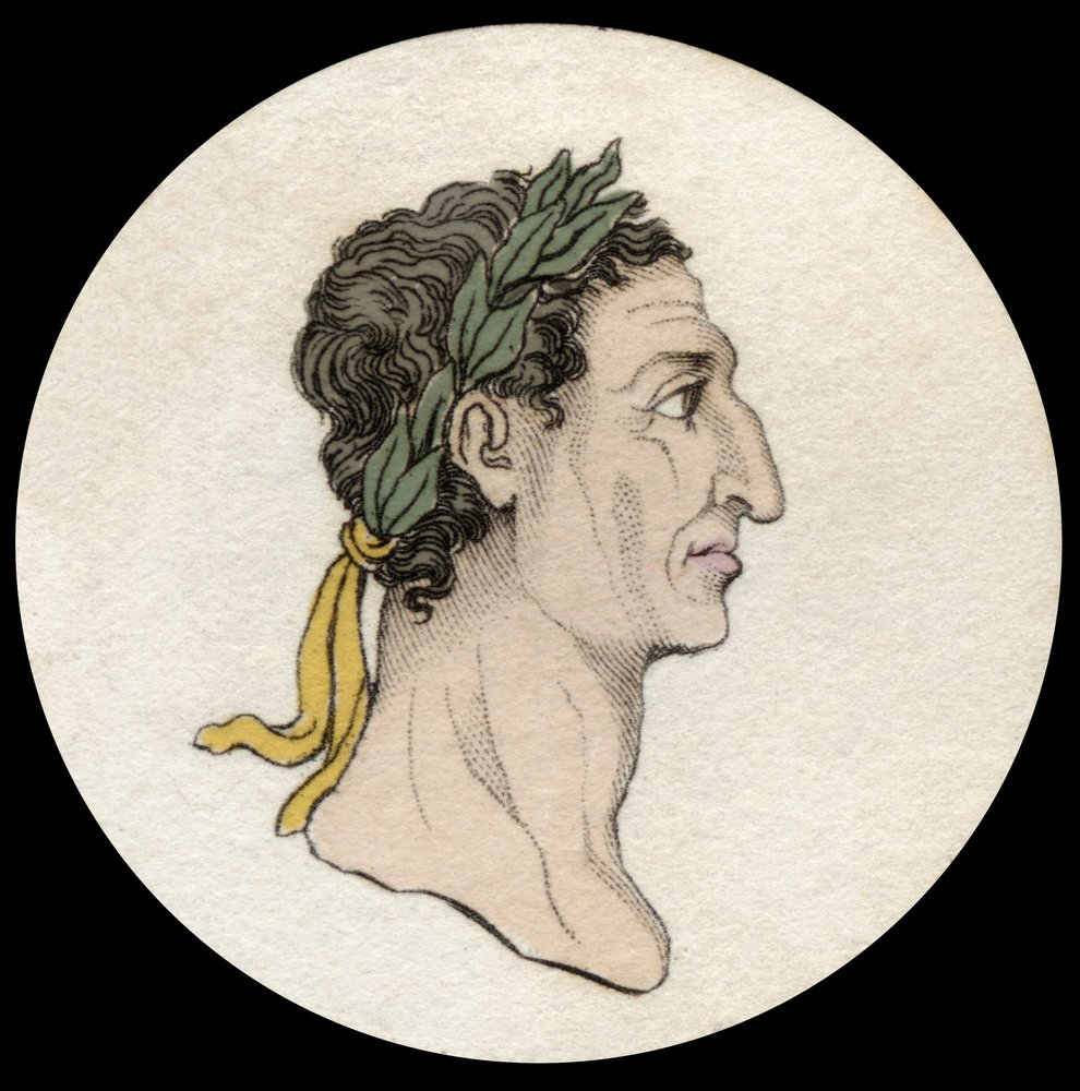 Retrato del Emperador Nerva (Marcus Cocceius Nerva) (26-98 d.C.)