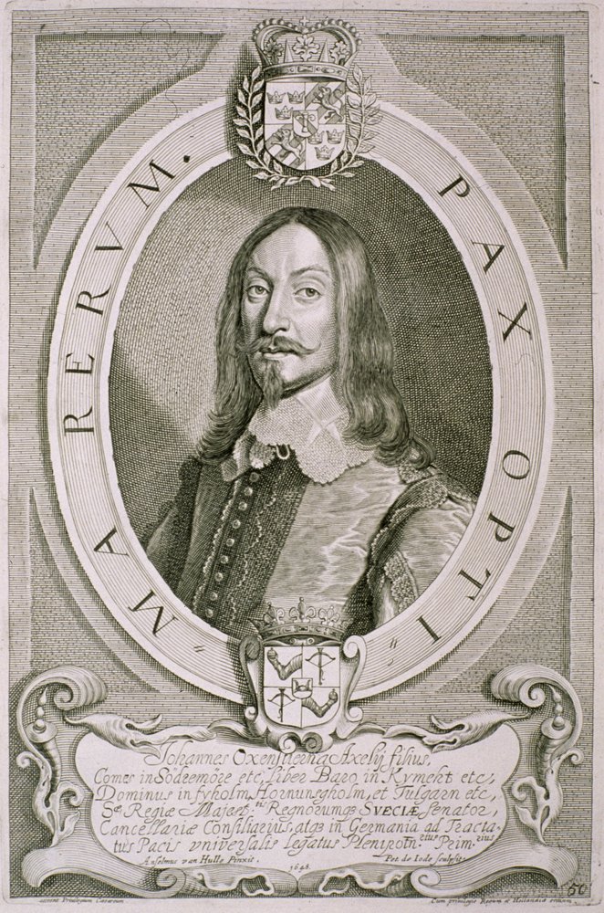 Johan Axelsson Oxenstierna, Conde de Sodermore, de 'Retratos de Hombres ...