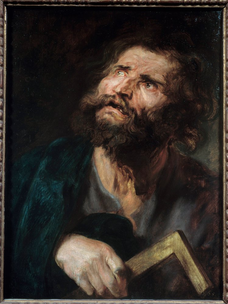 San Judas Representación del apóstol San Judas Tadeo. Pintura de Anton ...