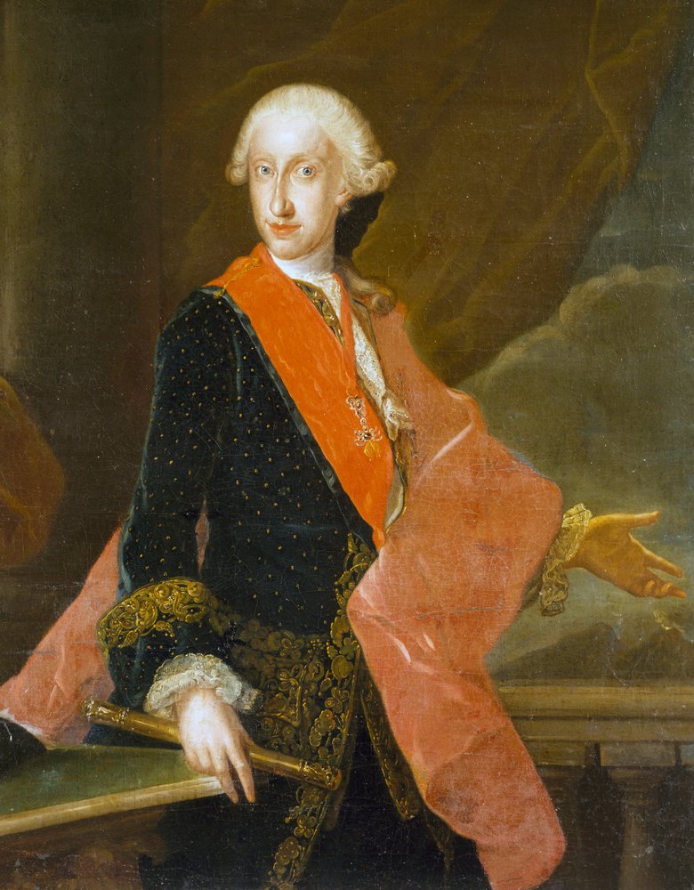 Retrato de Carlos IV de Borbón | Anton Raphael Mengs