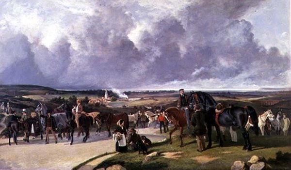 La feria de caballos | Benjamin Herring | Impresión de arte