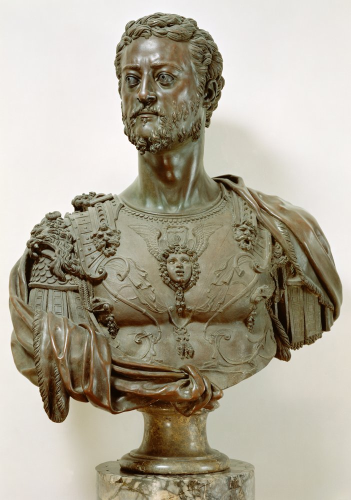 Busto retrato de Cosimo I de' Medici (1519-74) 1545 (bronce)