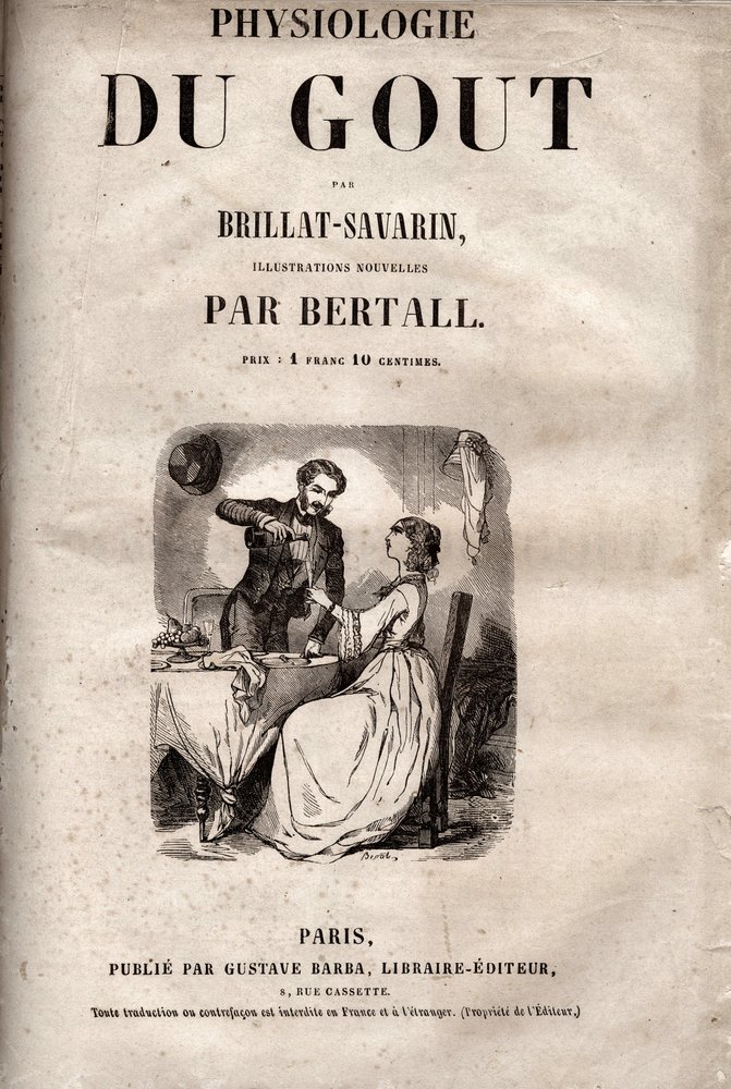 Portada de 'Fisiología del Gusto' de Brillat Savarin - Portada de 'La ...