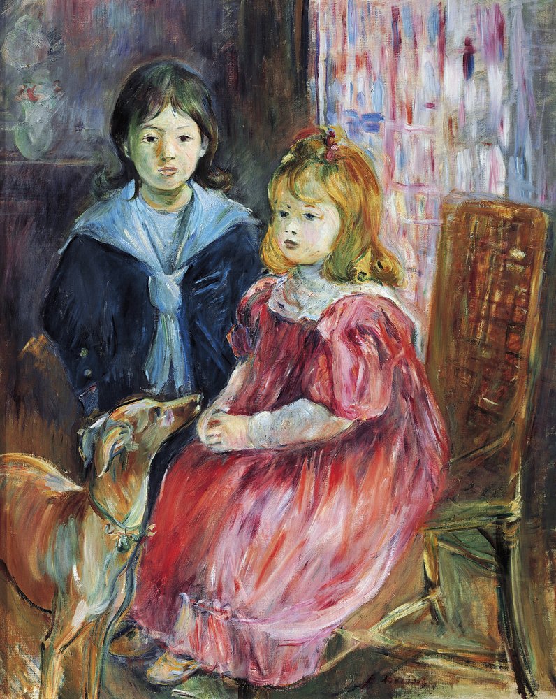 Retrato de los hijos de Gabriel Thomas | Berthe Morisot