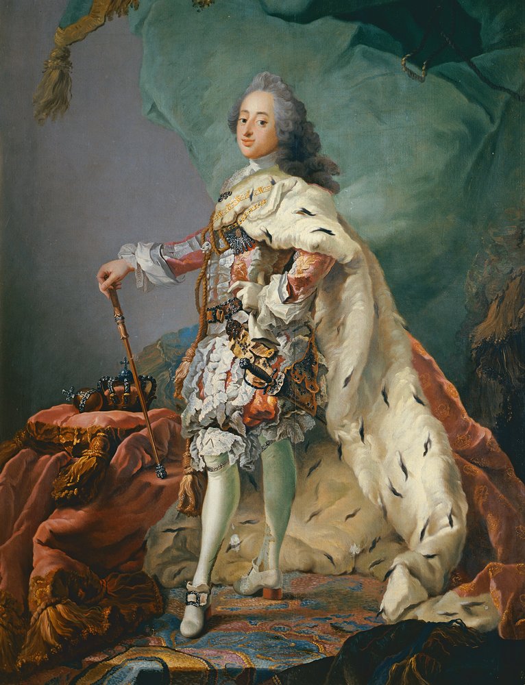 Retrato de Federico V, 1749 | Carl Gustaf Pilo