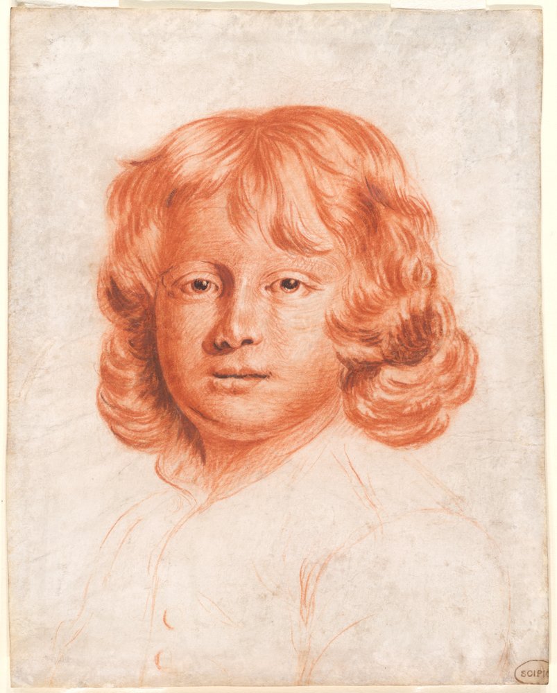 Retrato de un niño | Charles Beale | Impresión de arte