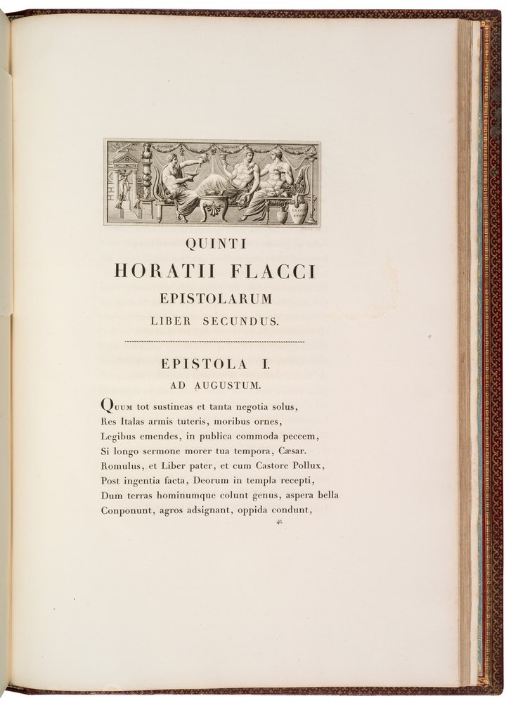 Página de Quintus Horatius Flaccus | Charles Percier