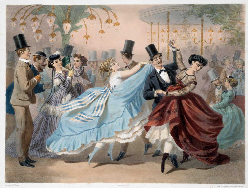 Le bal Mabille | Charles Vernier | Impresión de arte