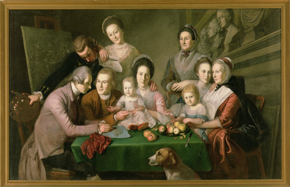 La familia Peale, c.1770-3 | Charles Willson Peale
