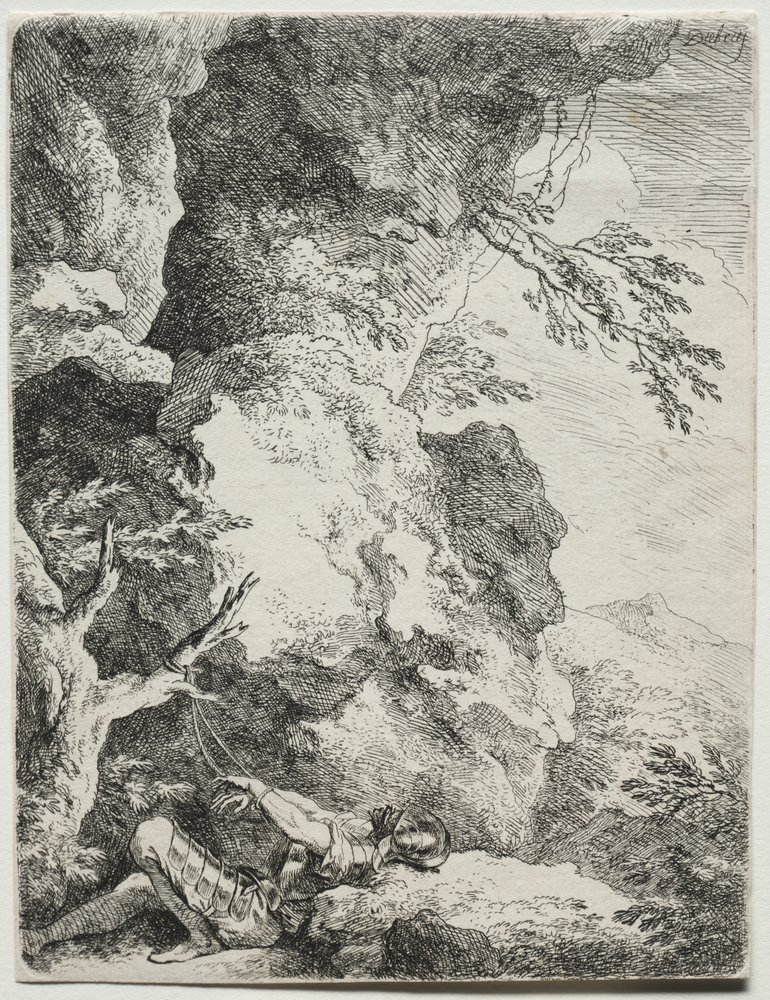 San Guillermo, el santo ermitaño | Impresión de arte