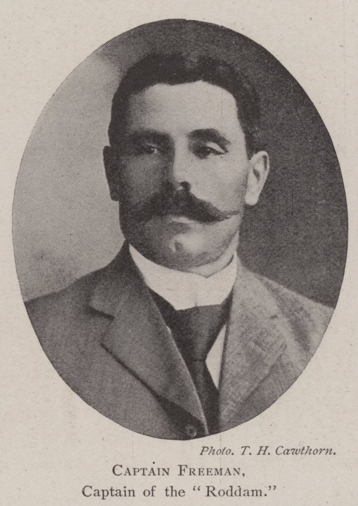 Capitán Freeman, capitán del Roddam | Impresión de arte