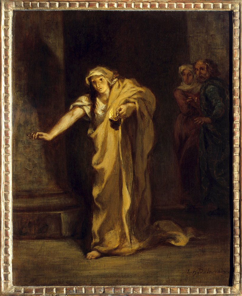 Lady Macbeth sonámbula. Ilustración de la obra homónima de William ...