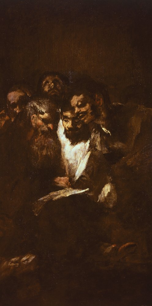 Hombres leyendo | Francisco Jose de Goya y Lucientes