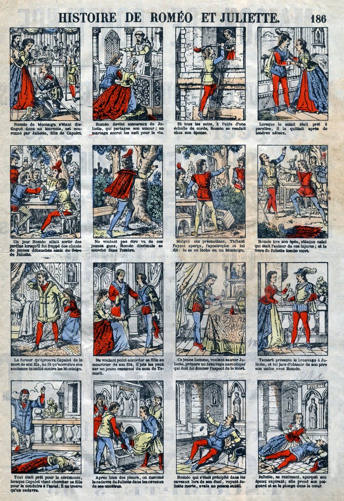 Historia de Romeo y Julieta según la obra de William Shakespeare (1564 ...