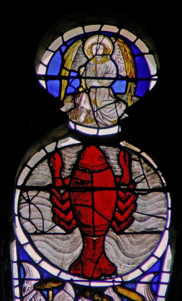 Ventana w114 con el signo zodiacal de Cáncer