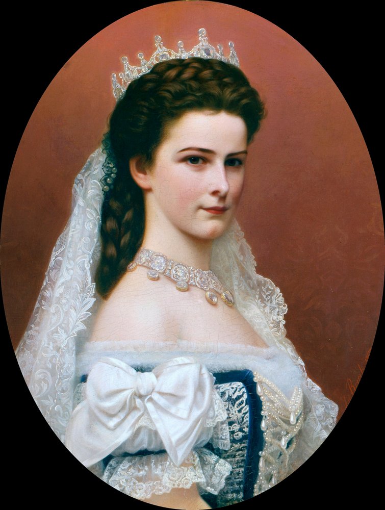 Retrato de la Emperatriz Isabel de Austria (Sissi) (1837-1898)