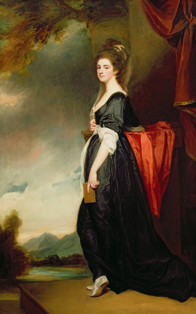 Lady Isabella Hamilton | George Romney | Impresión de arte