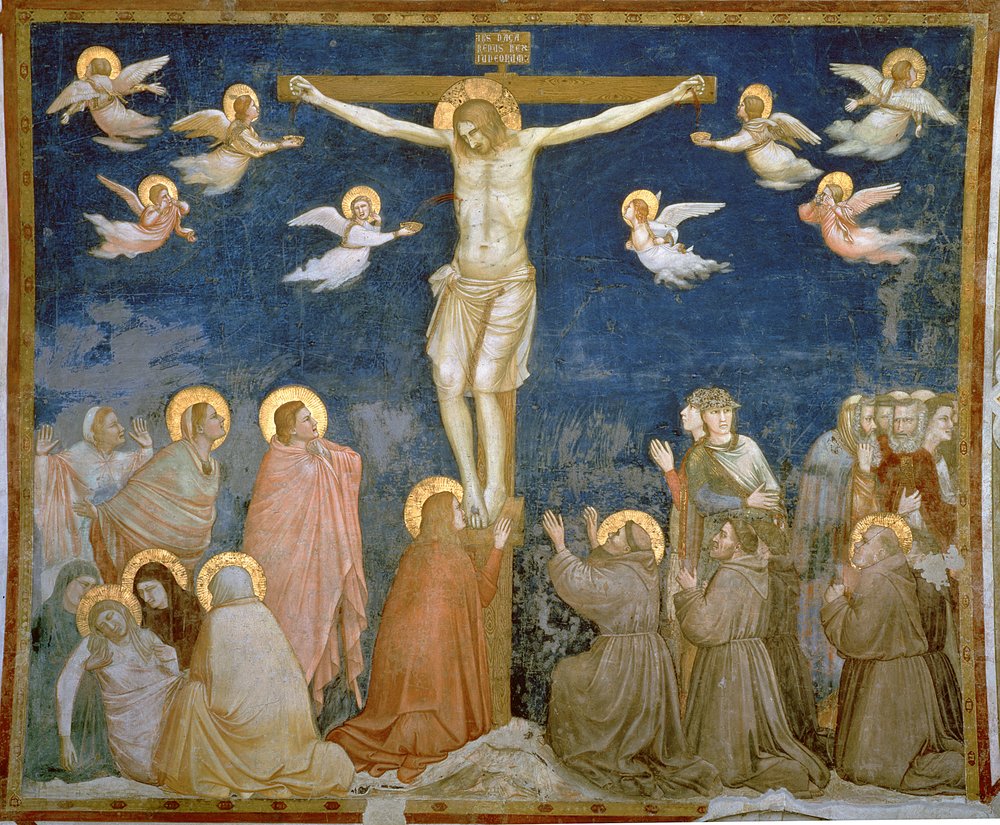 La Crucifixión | Giotto di Bondone | Impresión de arte