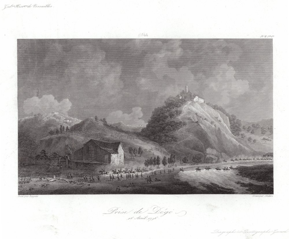 Prise De Dego | Giuseppe Pietro Bagetti | Impresión de arte