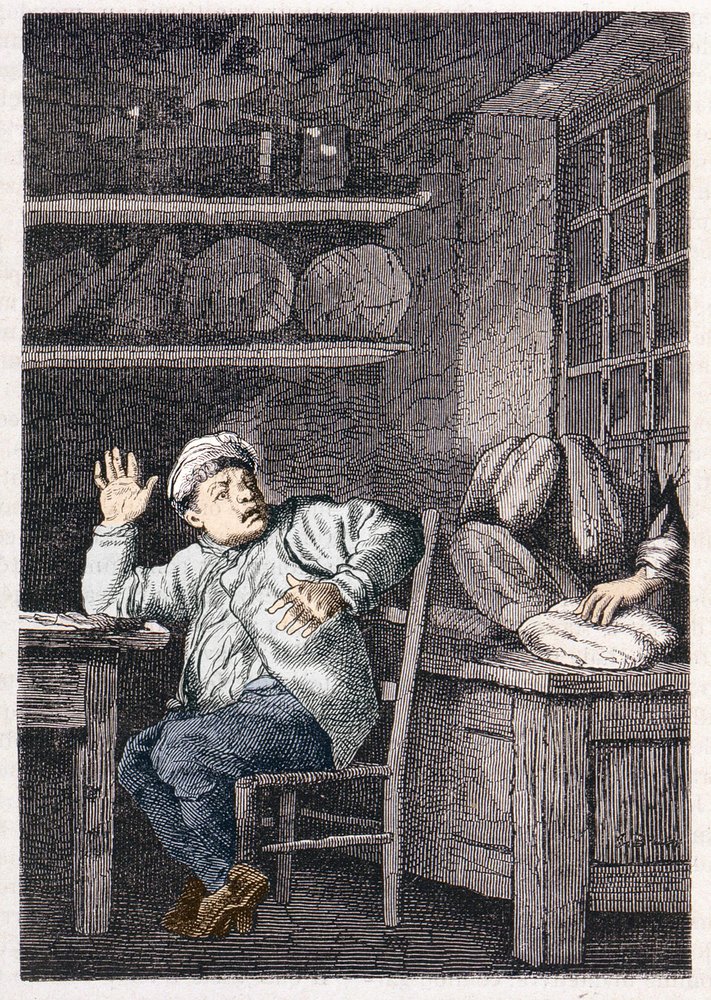 El robo de Jean Valjean - en "Los Miserables" de Victor Hugo, ilustrado ...