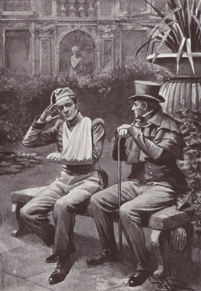 Ilustración para Vanity Fair de William Makepeace Thackeray