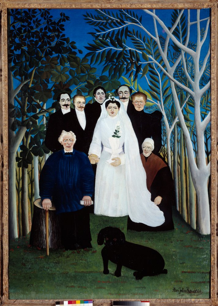 La boda alrededor de 1905 | Henri J.F. Rousseau