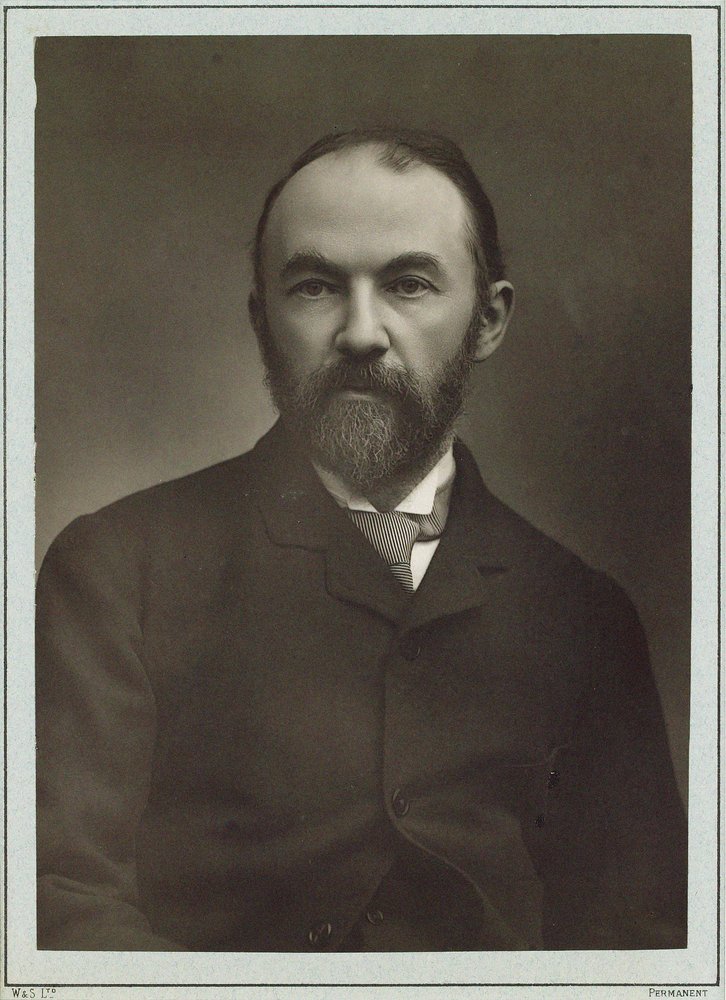 Retrato del escritor Thomas Hardy 1840-1928