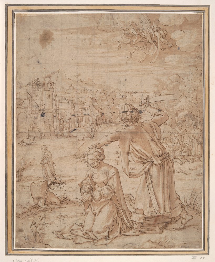 Decapitación de Santa Bárbara | Jan Swart Van Groningen