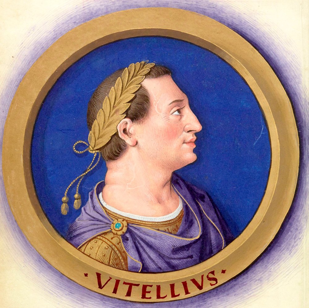 Descripción de los doce Césares con sus figuras 9-Vitelio