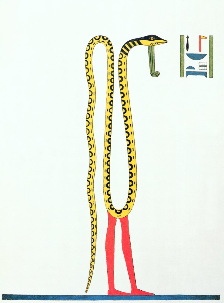 Símbolo de Chnouphis o Kneph, una de las formas de Amón del 'Panteón ...