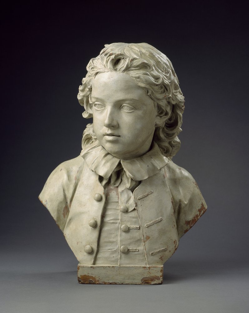 Busto de Edward Salter a los seis años | Impresión de arte