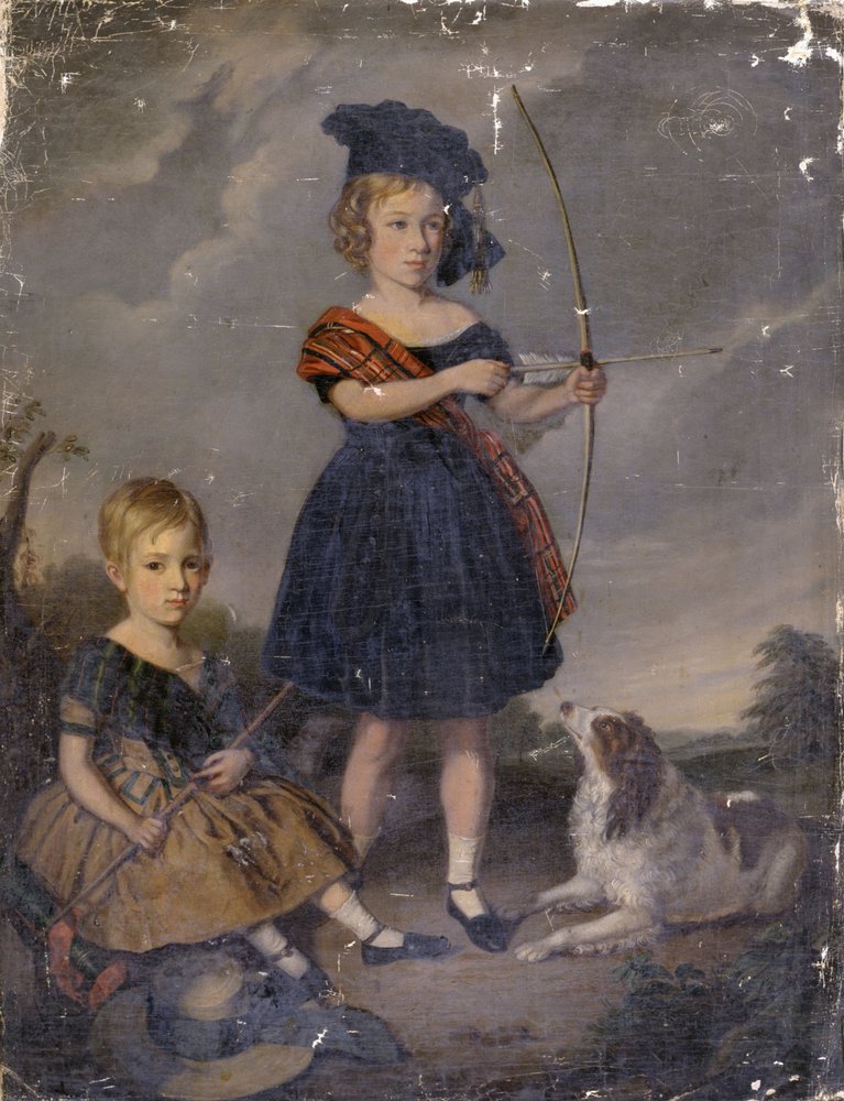 Llamados George y Charles Smart, hijos de John Smart II