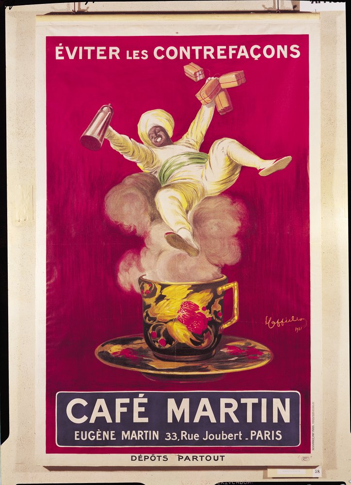 Cartel publicitario 'Cafe Martin', 1921