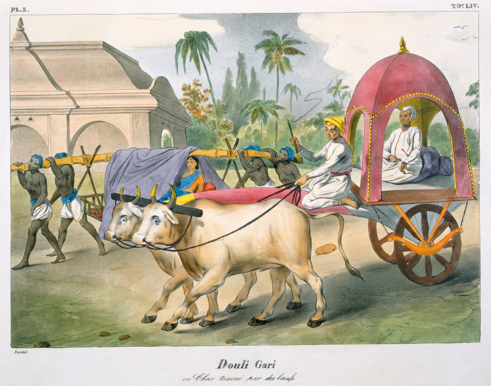 Douli Gari, 1827-35 | M.E. Burnouf | Impresión de arte