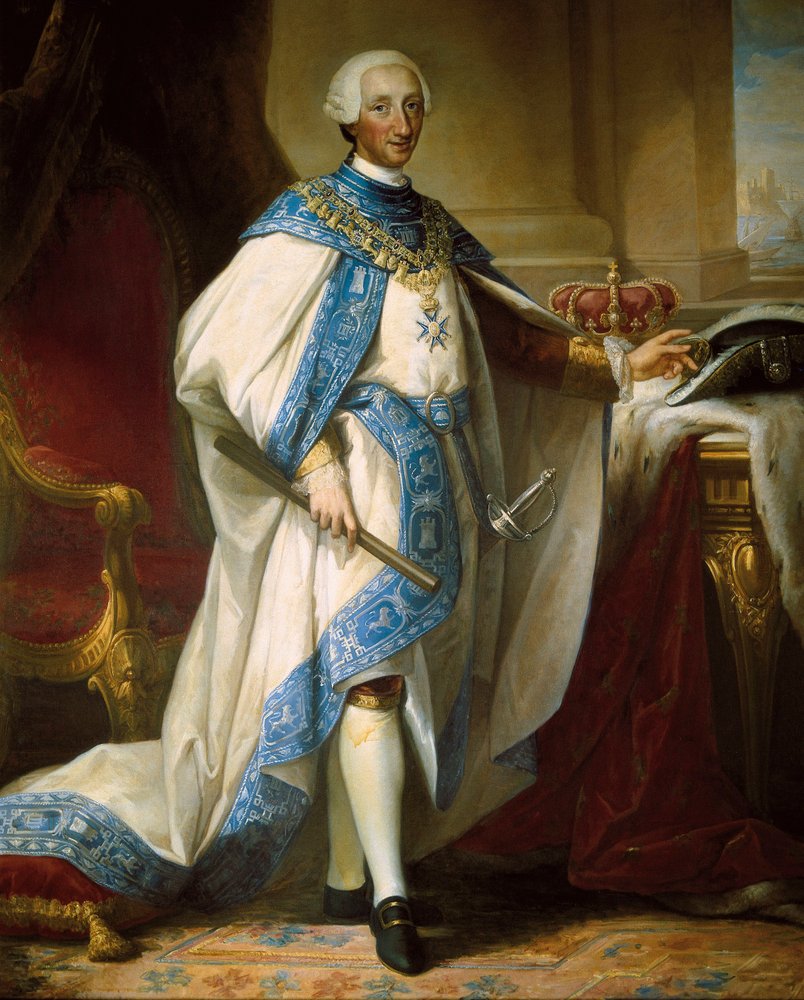 Retrato de Su Majestad el Rey Carlos III (1716-1788)