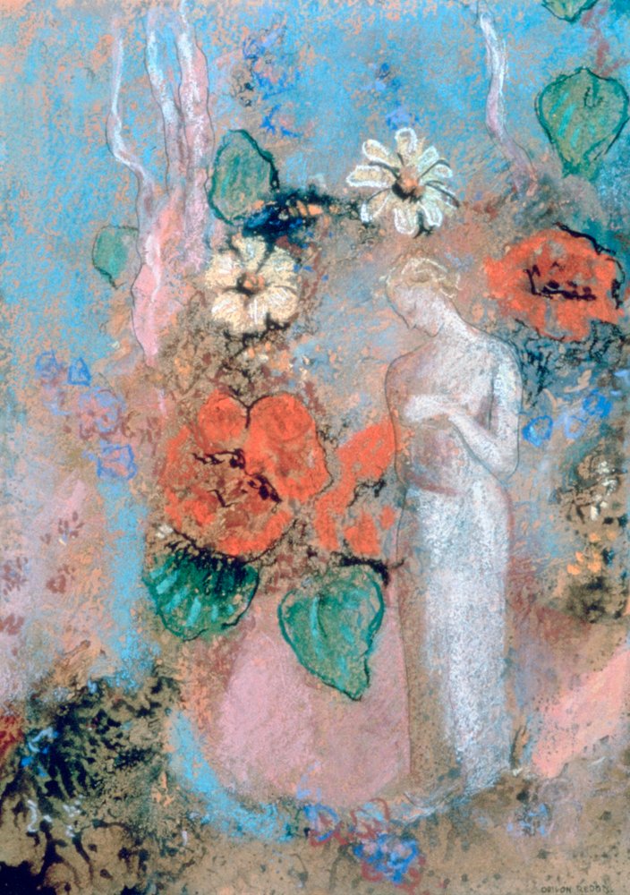 Pandora, c1860-1916 | Odilon Redon | Impresión de arte