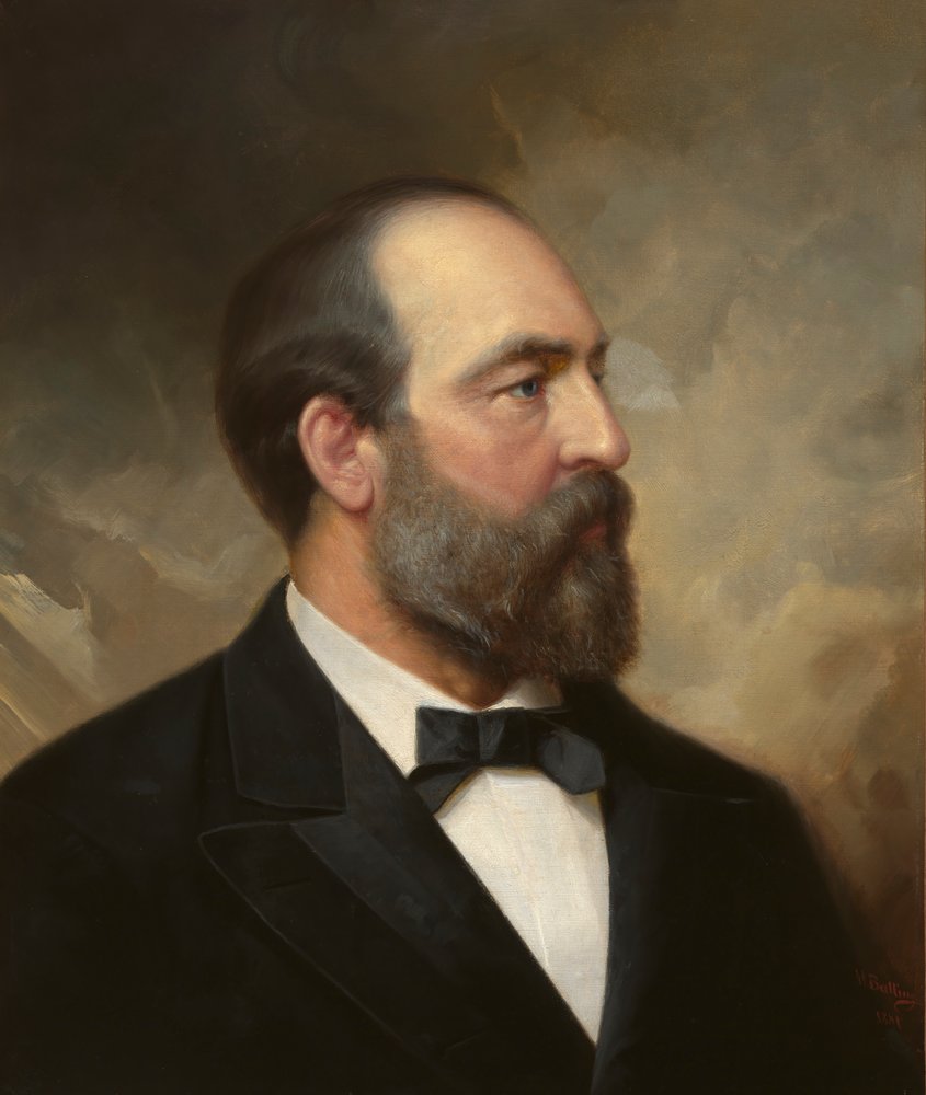 James Garfield, 1881 | Ole Peter Hansen Balling