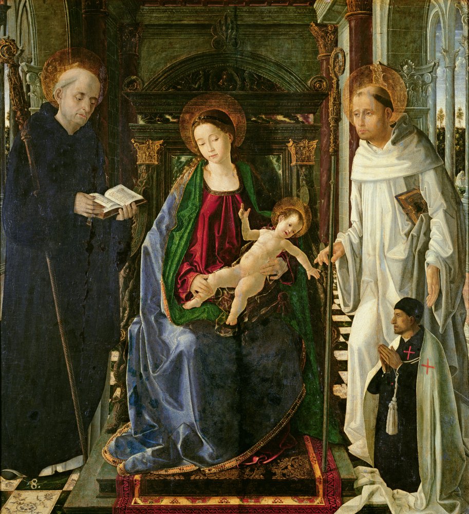 La Virgen y el Niño | Paolo de San Leocadio