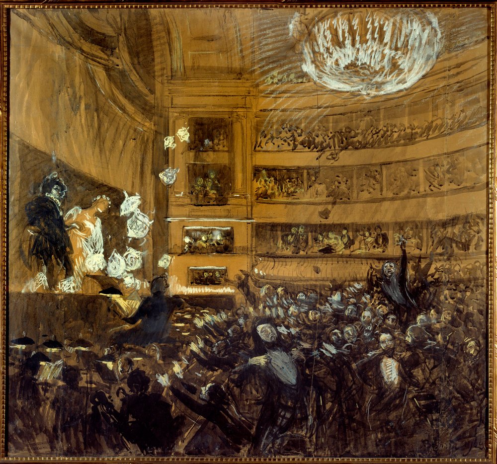 La batalla de Hernani el 25/02/1830 Primera representación de la obra ...