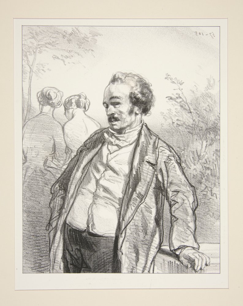 chicas planta | Paul Gavarni | Impresión de arte