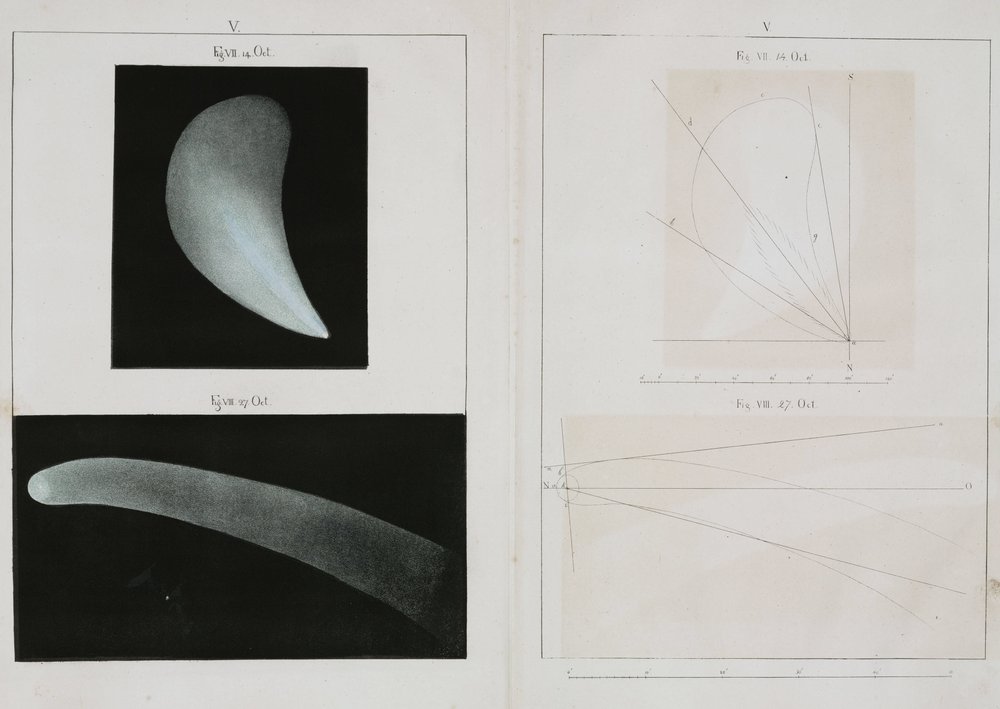 Cometa de Halley, octubre 1835 | John Pardon
