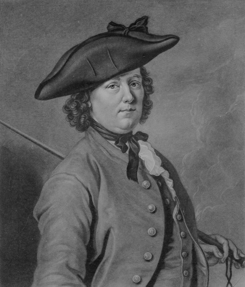 Hannah Snell, la soldado femenina, grabado por John Faber, 1750