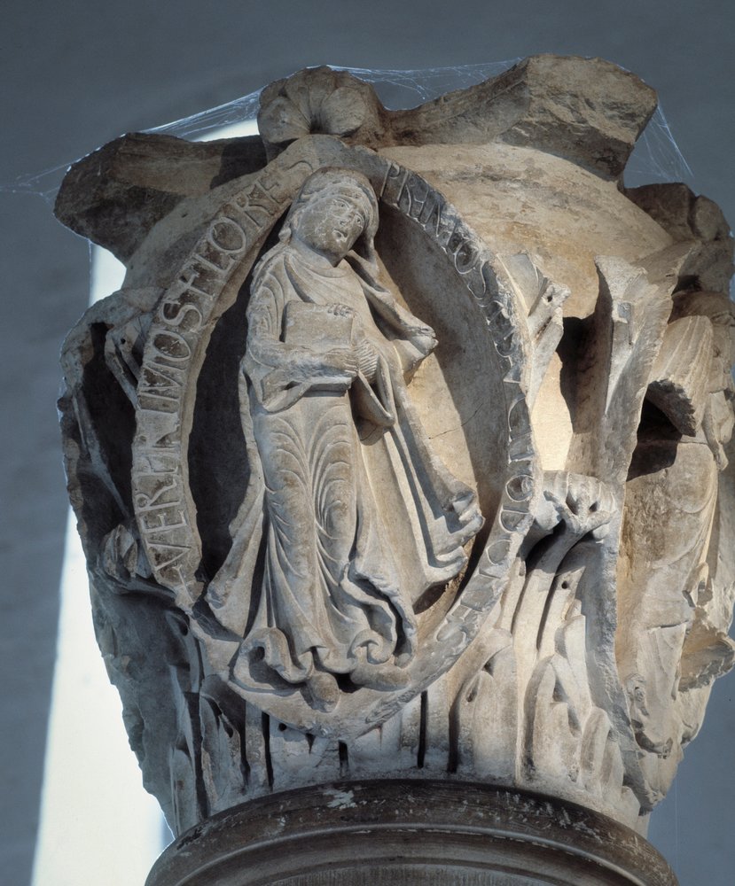 Capitel del coro | Romanesque | Impresión de arte