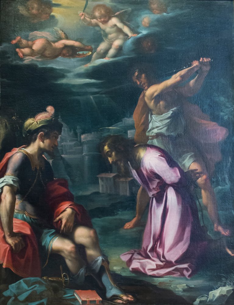 La decapitación de San Pablo | Rutilio Manetti