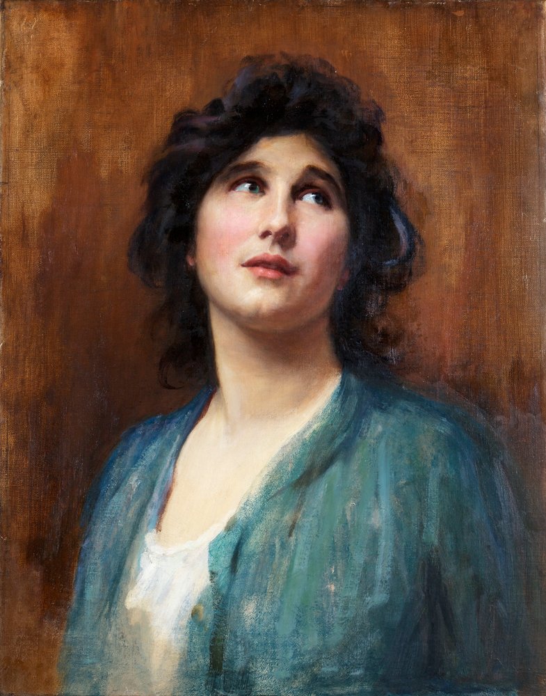 Adoración | Samuel Luke Fildes | Impresión de arte