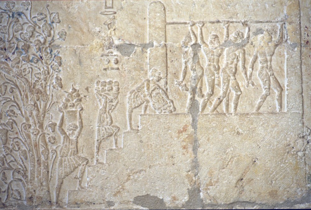 Antiguo Egipto, Pintura mural, Tumba de Petosiris, Tuna el Gebel, 300 a ...