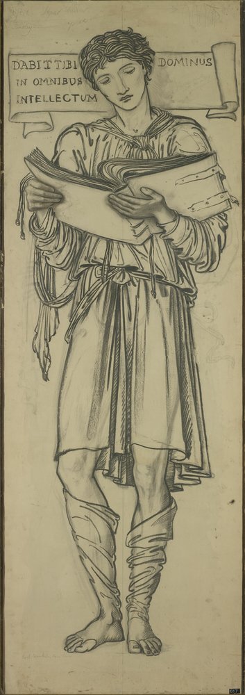 Timoteo (Caricatura para la ventana este de la Capilla de la Señora)