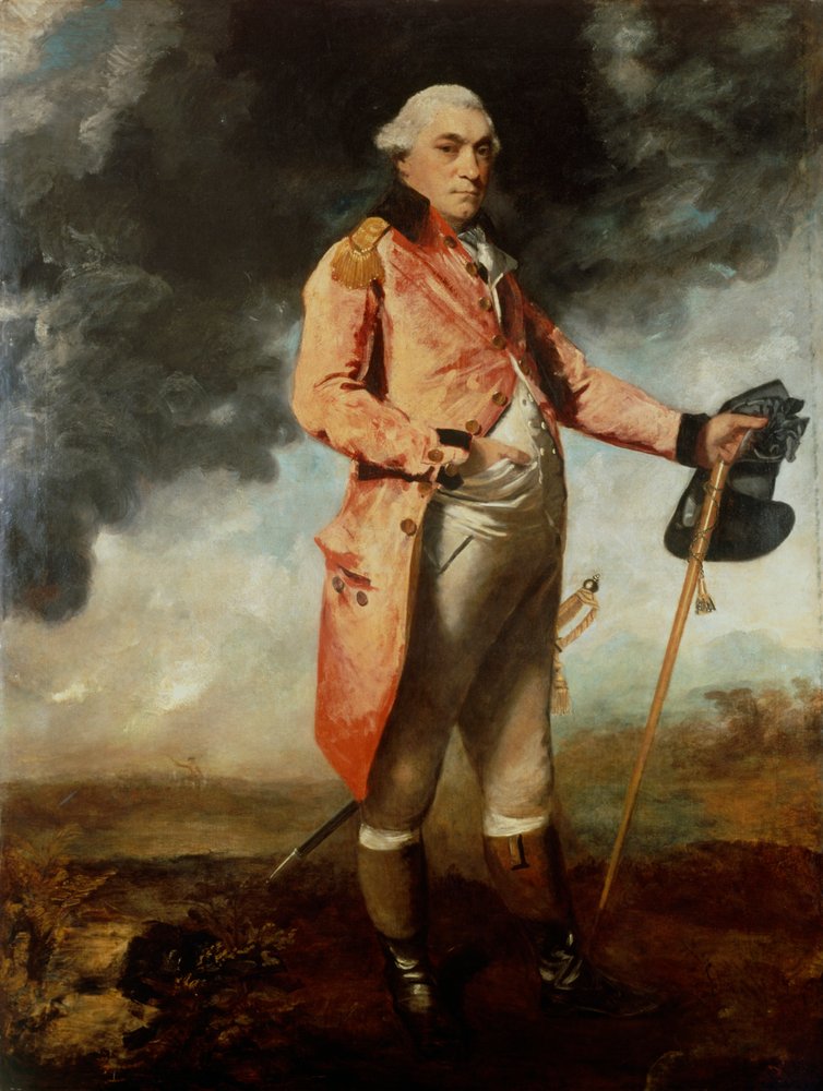 Mayor-General George Catchmaid Morgan d.1823, c1790