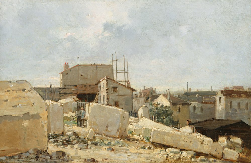 Obras de tierra en Caen | Stanislas Victor Edouard Lepine