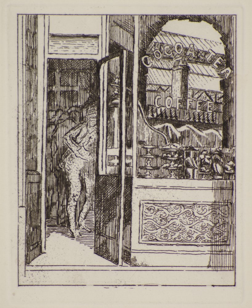 Cafetería | Therese Lessore | Impresión de arte